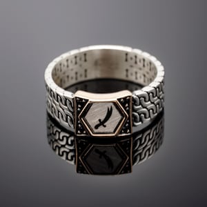 Zulfikar Ring, Handmade Silver Zulfikar Sword Ring, Imam Ali Zulfikar ...