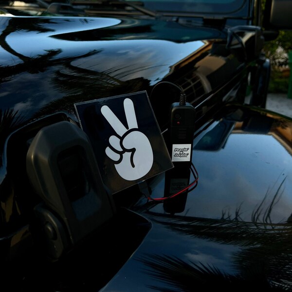 Jeep Wave Sticker - Etsy