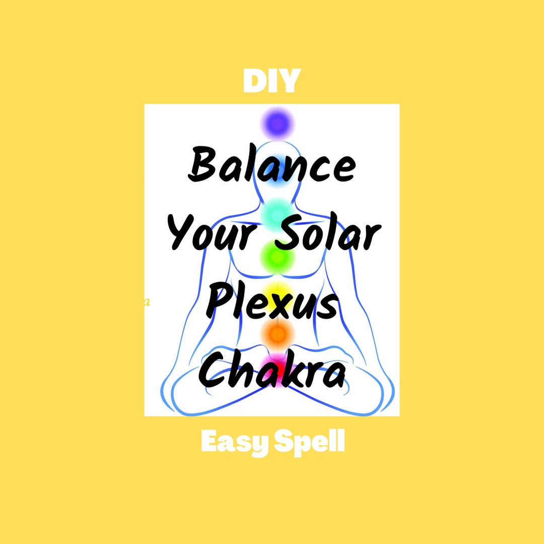 DIY Spell Balance Your Solar Plexus Chakra - Etsy