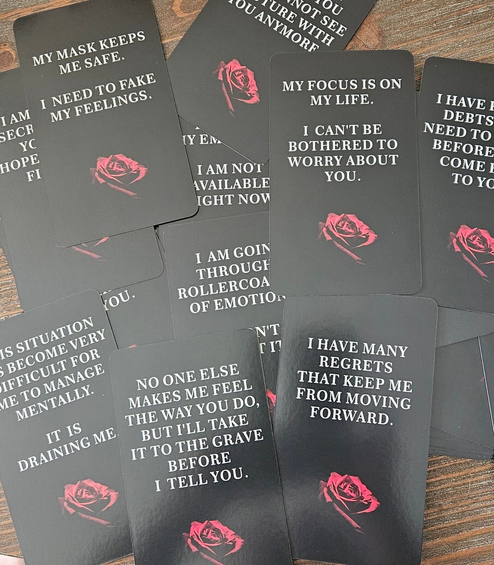 Dark Confessions of the Soul*channeled Messages From Your Person*card ...