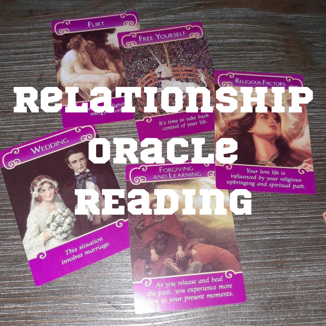 Relationship Oracle Reading* CARD PULL*5 Messages*love Advice and ...