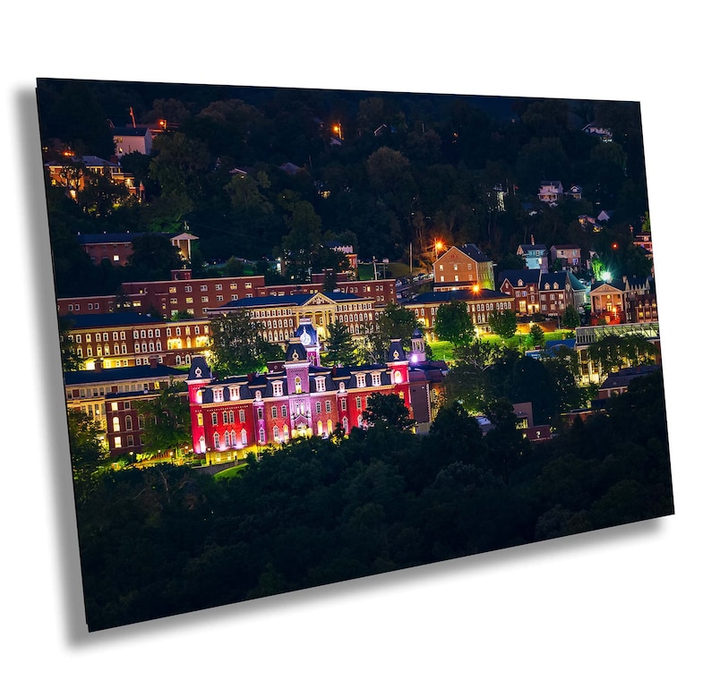 Woodburn Hall WVU Photo Print: Morgantown Campus Wall Art - Etsy