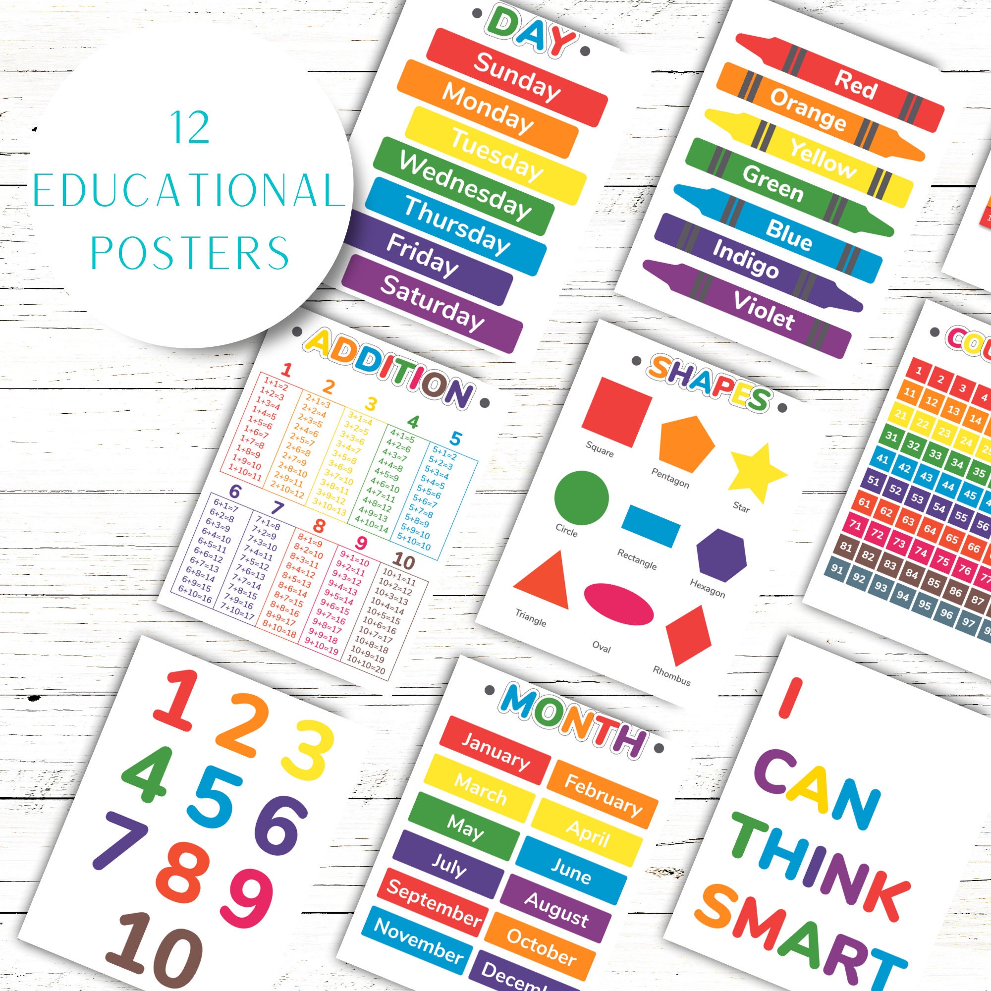 Preschool Curriculum 400 Printable Preschool Worksheets - Etsy