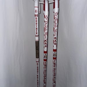 Custom Kappa Alpha Psi Canes, Nupe Kane, Probate Gift, Nupeversary Gift ...