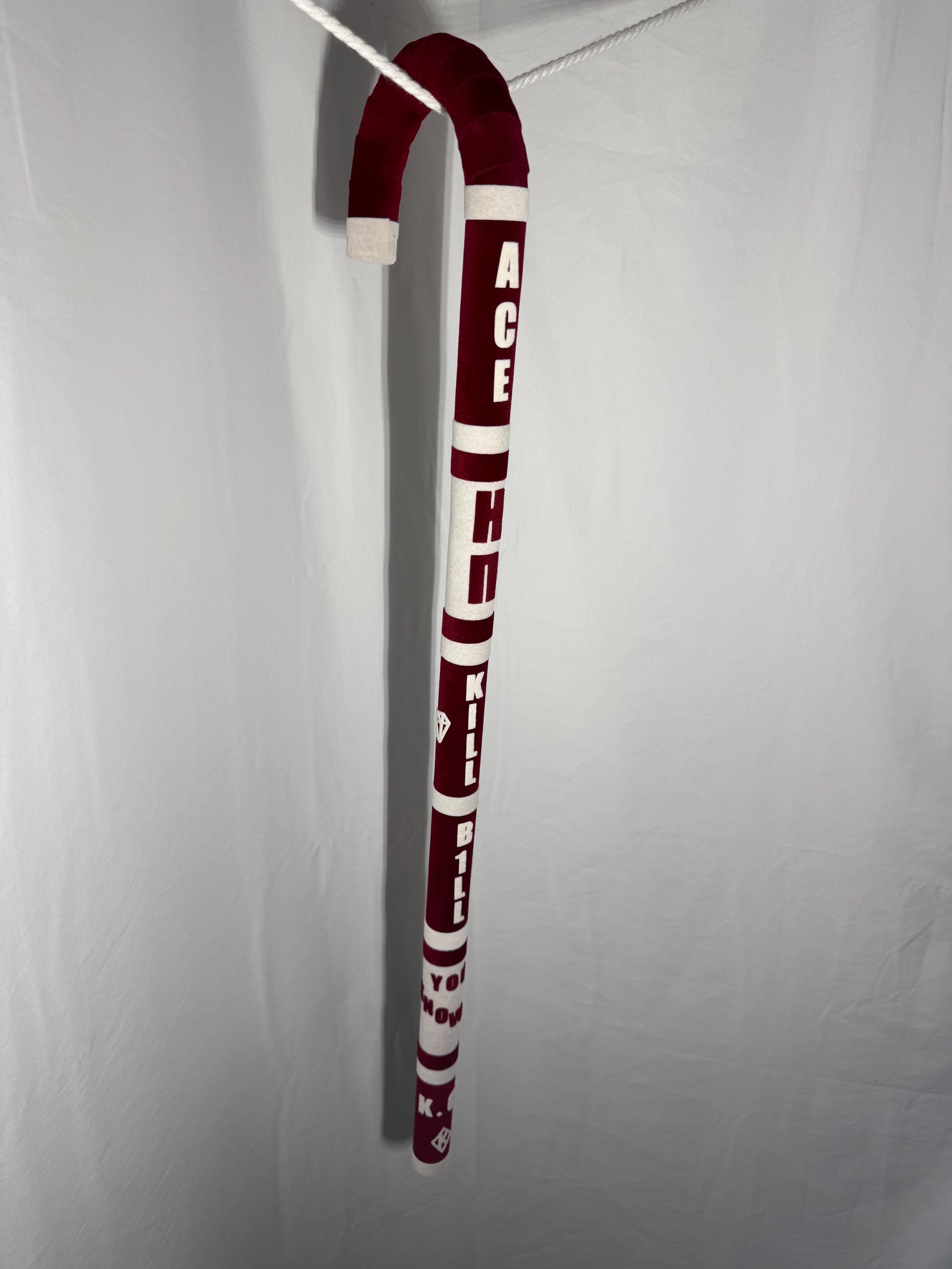 Custom Laser Engraved and Velvet Canes for Kappa Alpha Psi and Sigma ...