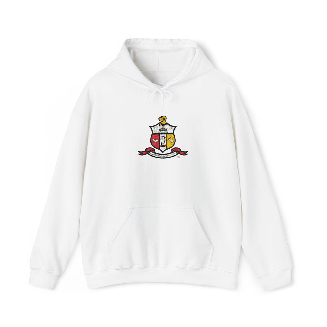 Kappa Alpha Psi Coat of Arms Hoodie | Embroidered Fraternity Coat of ...