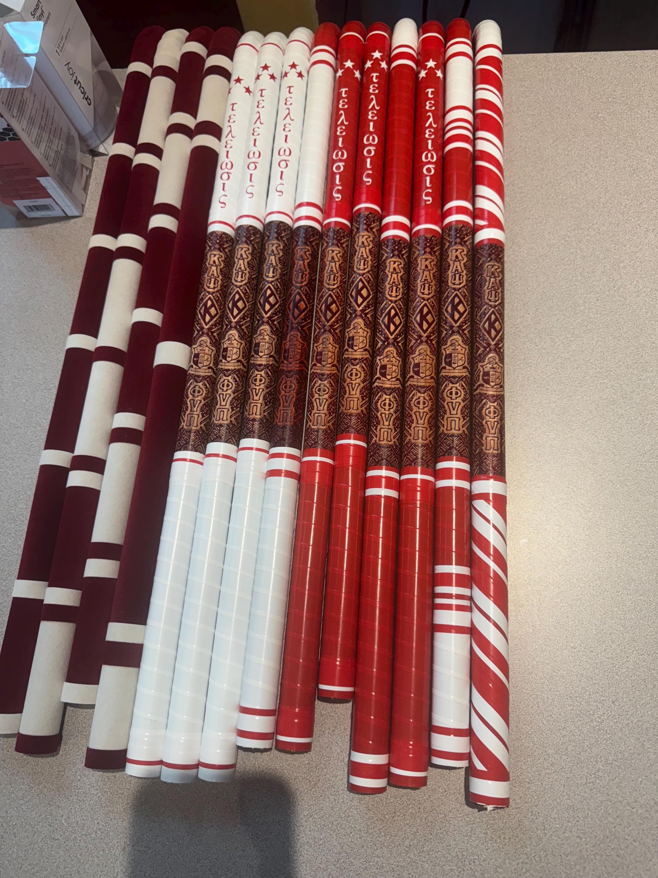 Custom Laser Engraved and Velvet Canes for Kappa Alpha Psi and Sigma ...