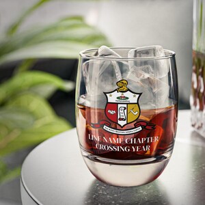 Nupe Whiskey Glass, Personalized Greek Gift for Nupes - Customizable ...