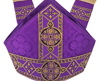 Handcrafted Liturgical Bishop's Mitre - Etsy