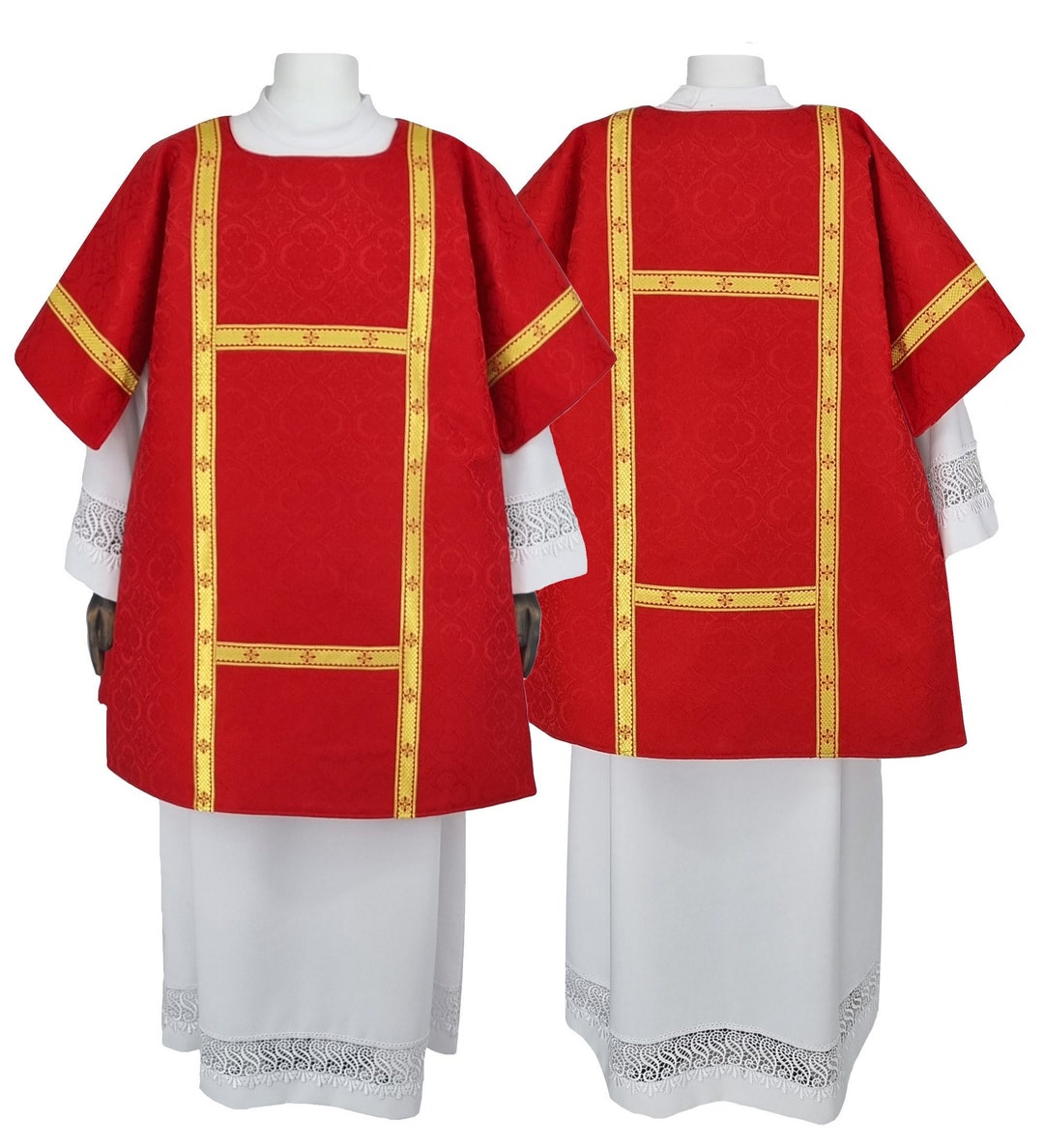 Roman Dalmatic With Deacon Stole - Etsy