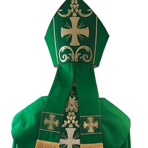 Bishop's Mitre Available in All Liturgical Colors - Etsy