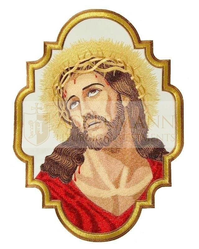 Emblem Embroidered Liturgical Applique Jesus Suffering - Etsy
