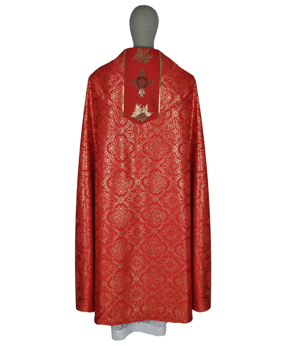 Red Gothic Cope - Etsy