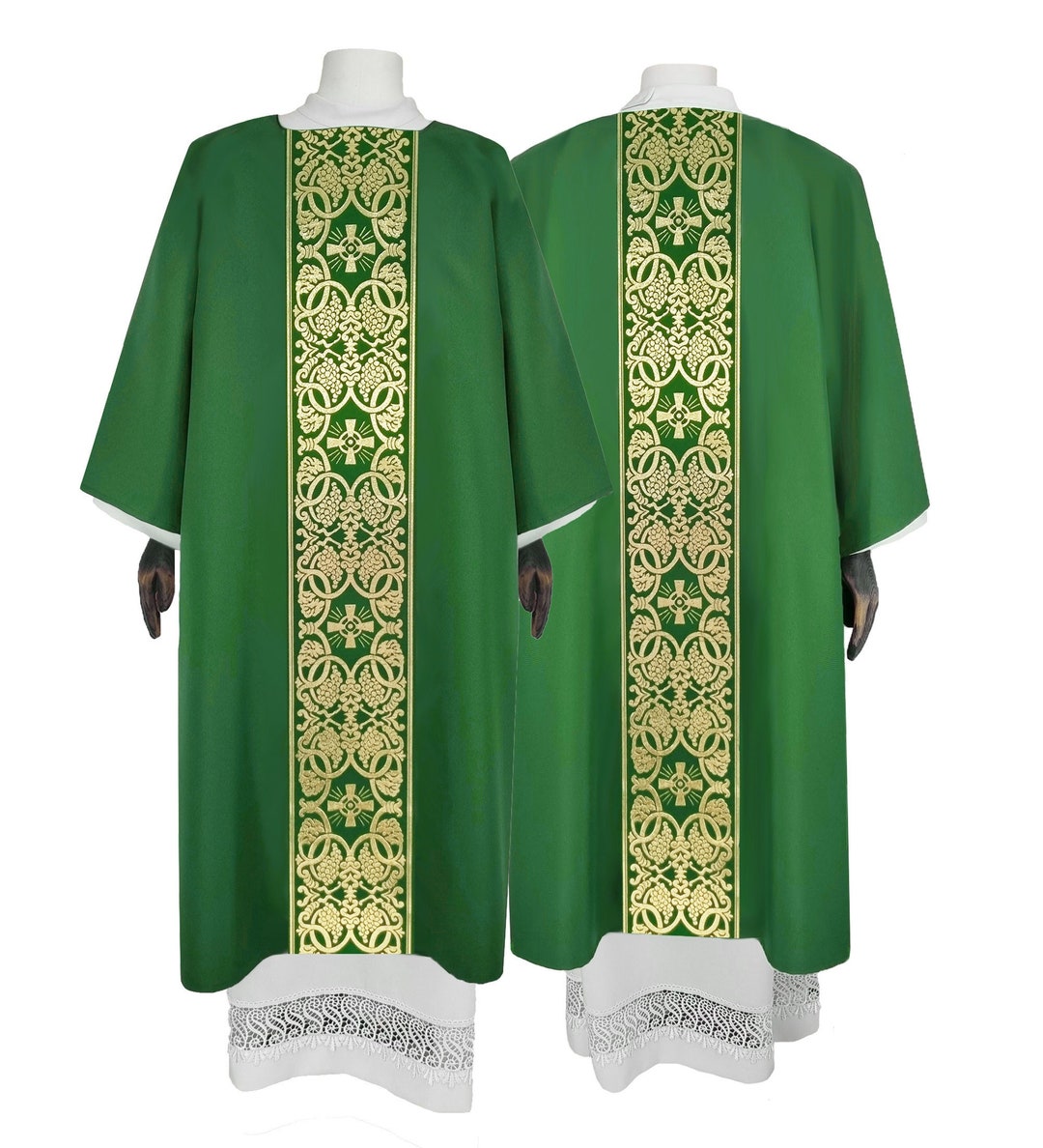 Gothic Dalmatics Vestment With Deacon Stole Available in All Liturgical ...