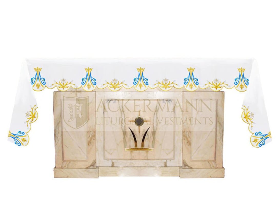 Marian Altar Cloth - Etsy