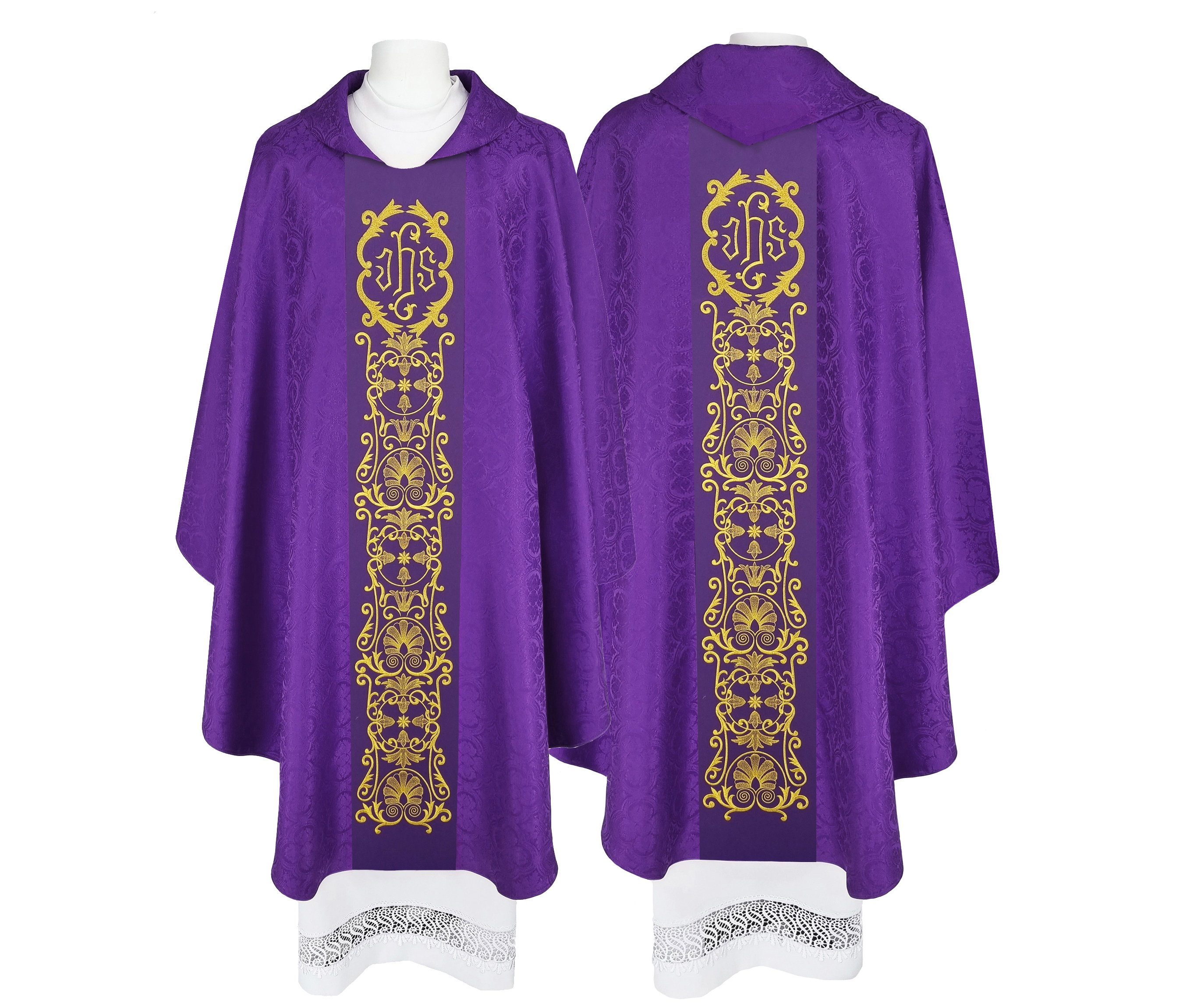 Gothic Chasuble Vestment With Stole Available in All Liturgical Colors ...