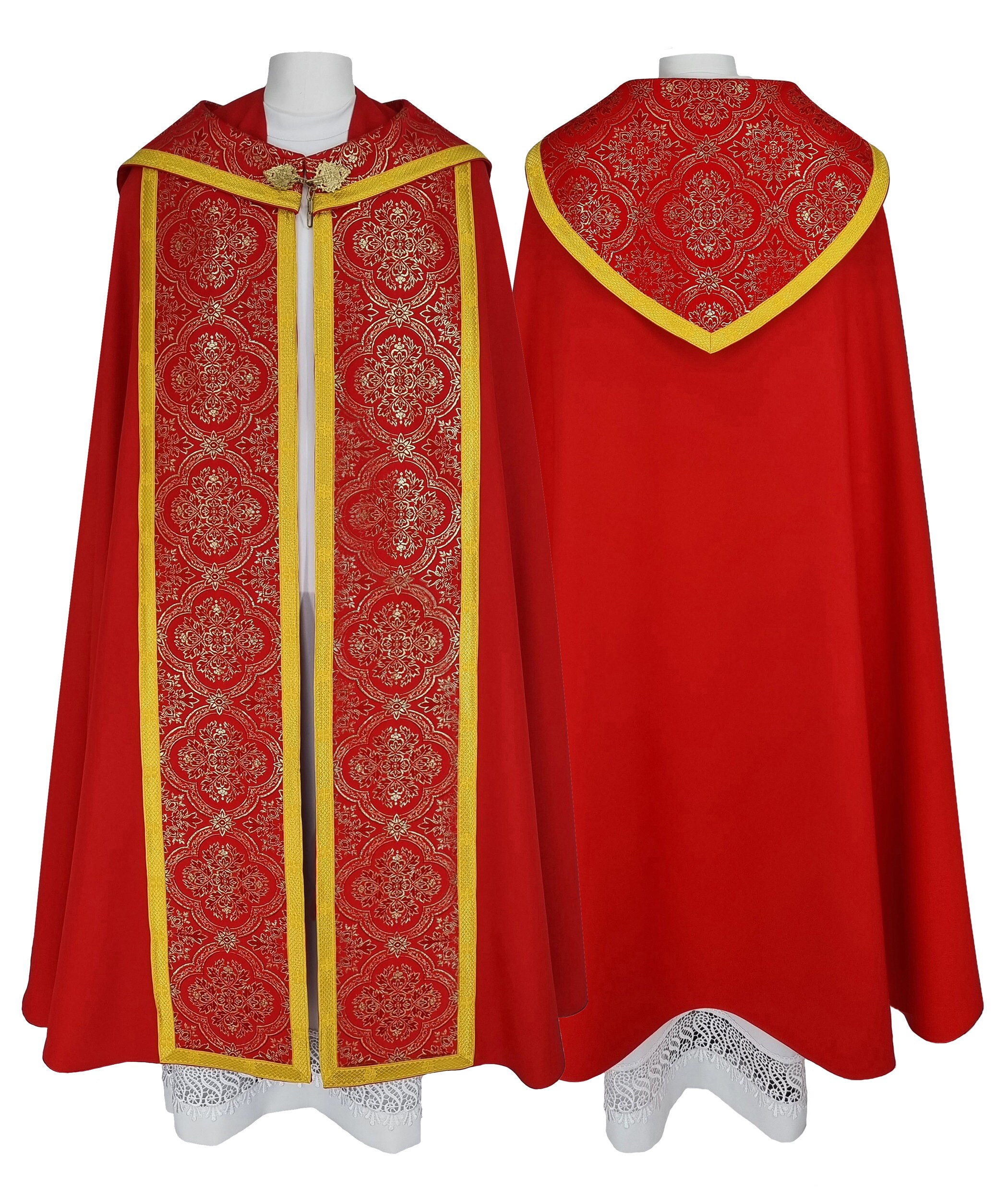 Red Cope With Matching Stole - Etsy