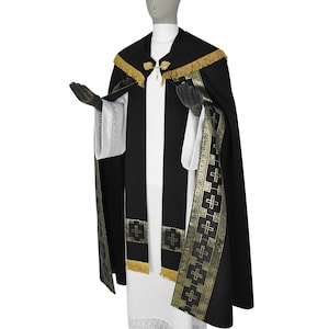 Black Gothic Cope - Etsy