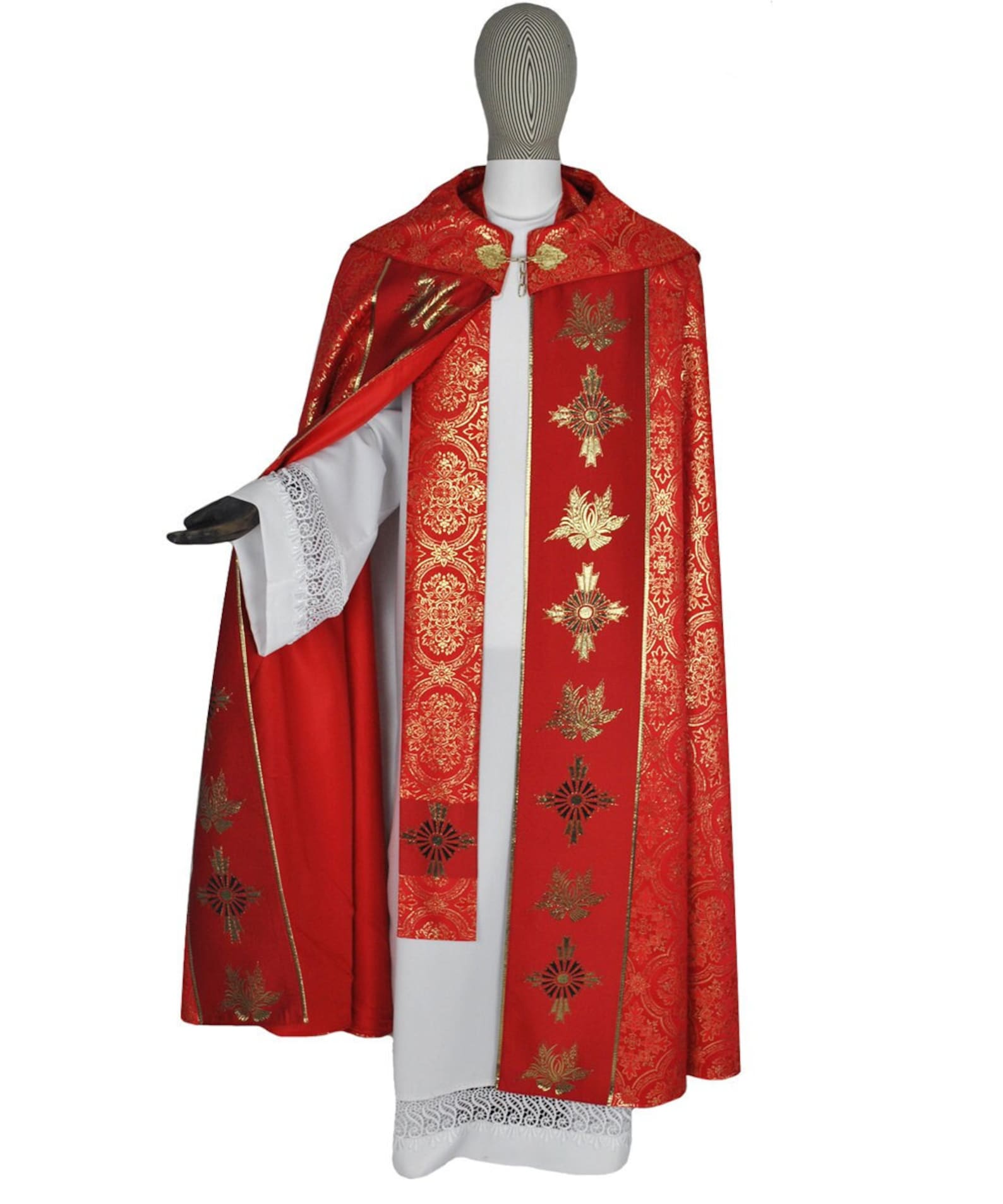 Red Gothic Cope - Etsy