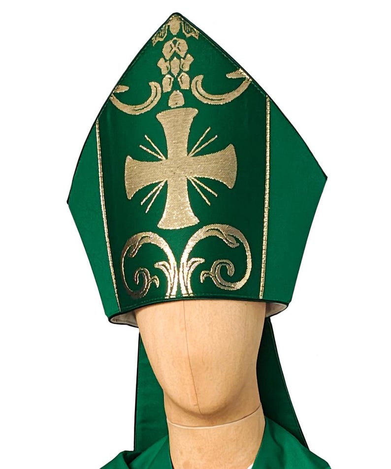 Bishop's Mitre Available in All Liturgical Colors - Etsy