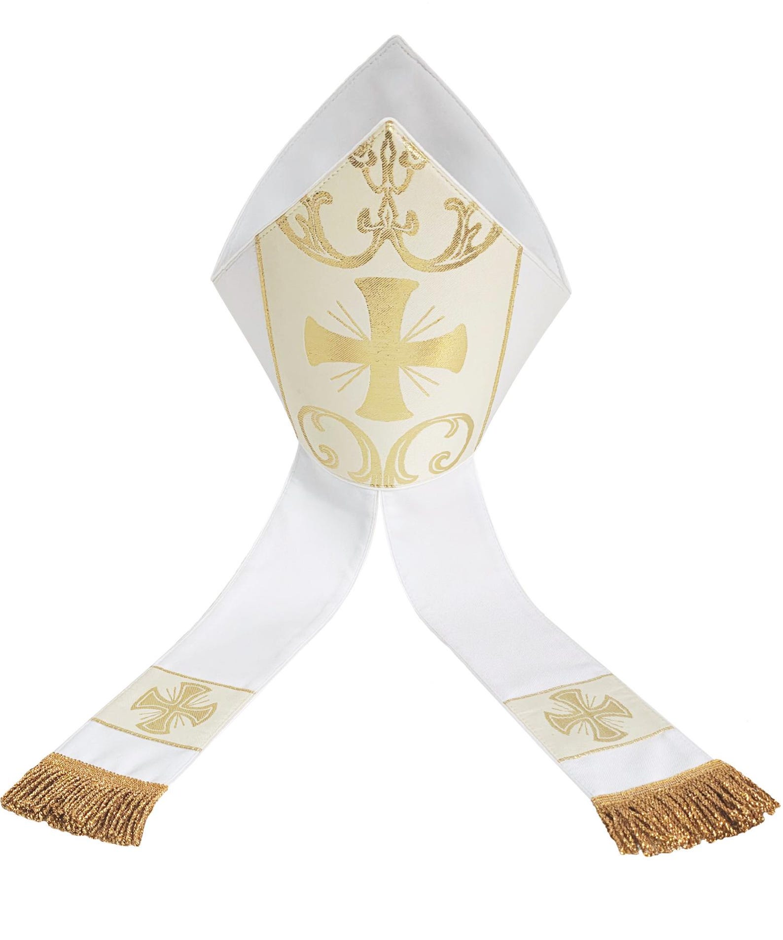 Bishop's Mitre Available in All Liturgical Colors - Etsy