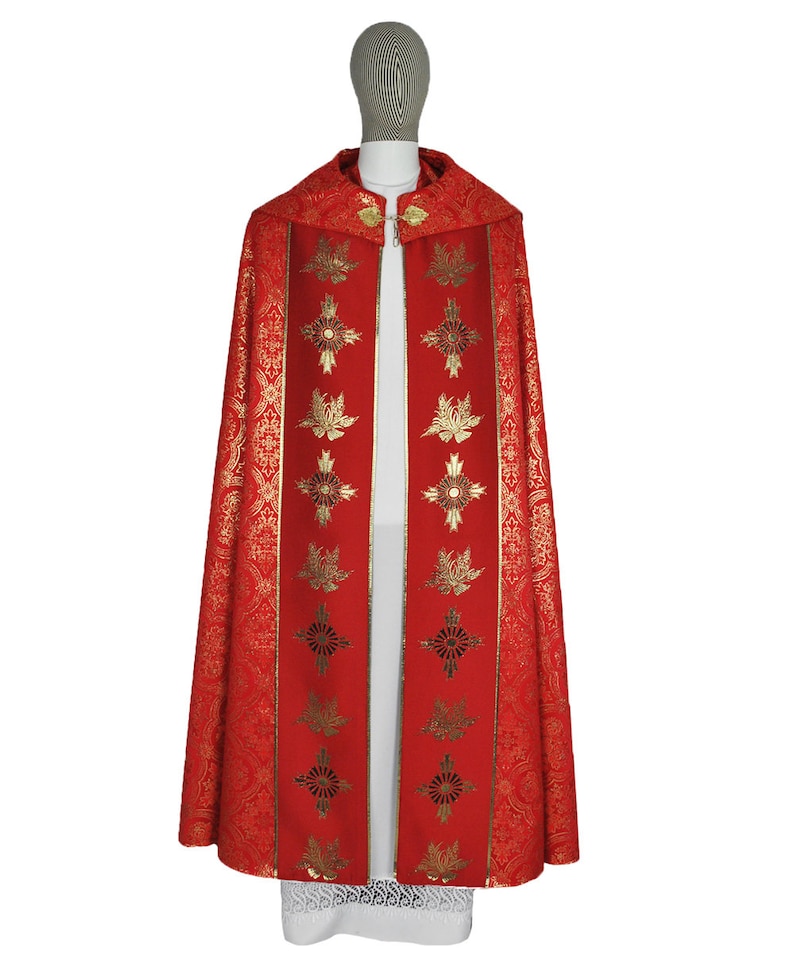 Red Gothic Cope - Etsy
