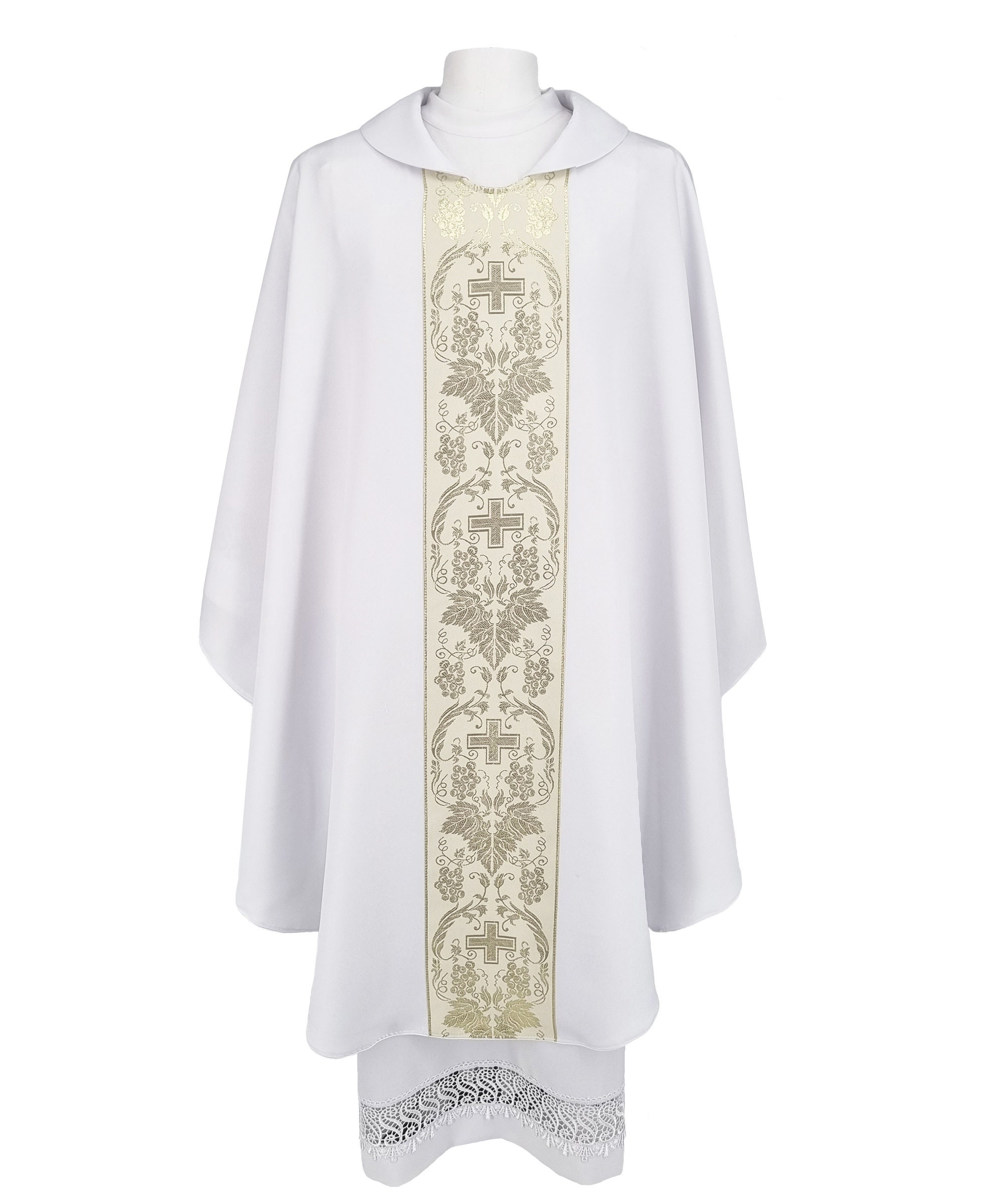 Gothic Chasuble Vestment With Stole Available in All Liturgical Colors ...
