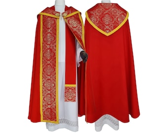 Cope and Veil With Vestments for Priest Catholic Vestments - Etsy