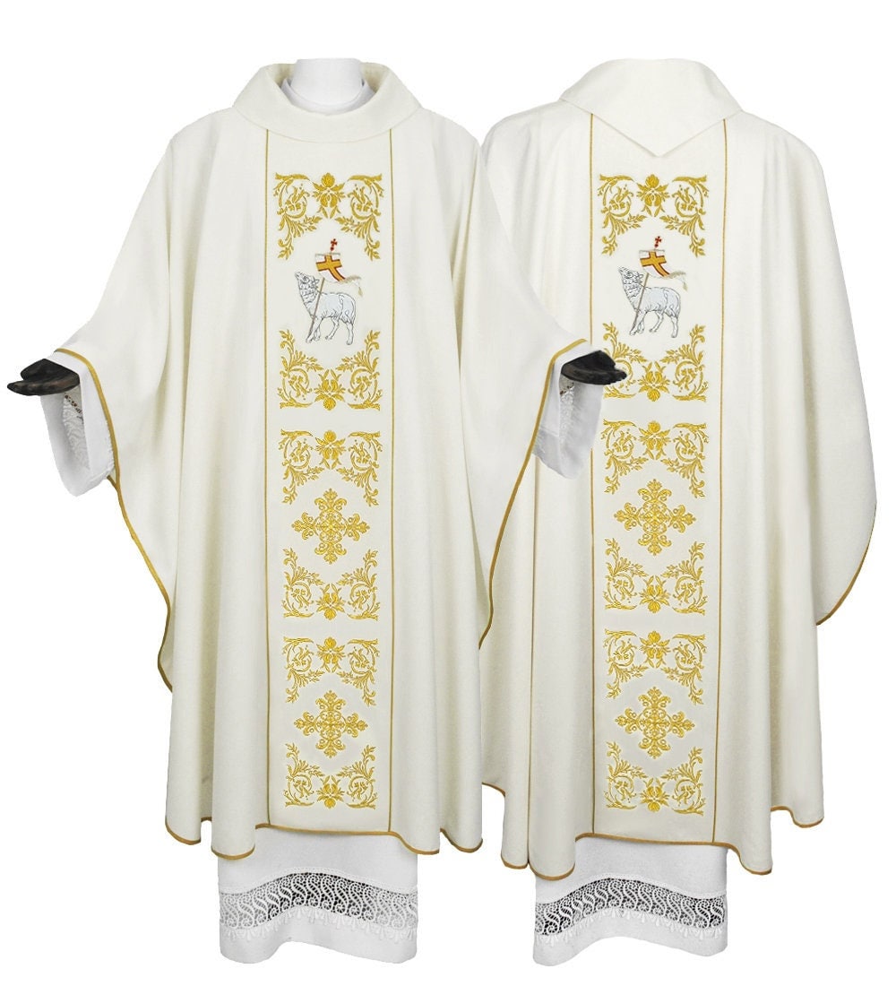 Gothic Chasuble Lamb of God for Easter Season - Etsy