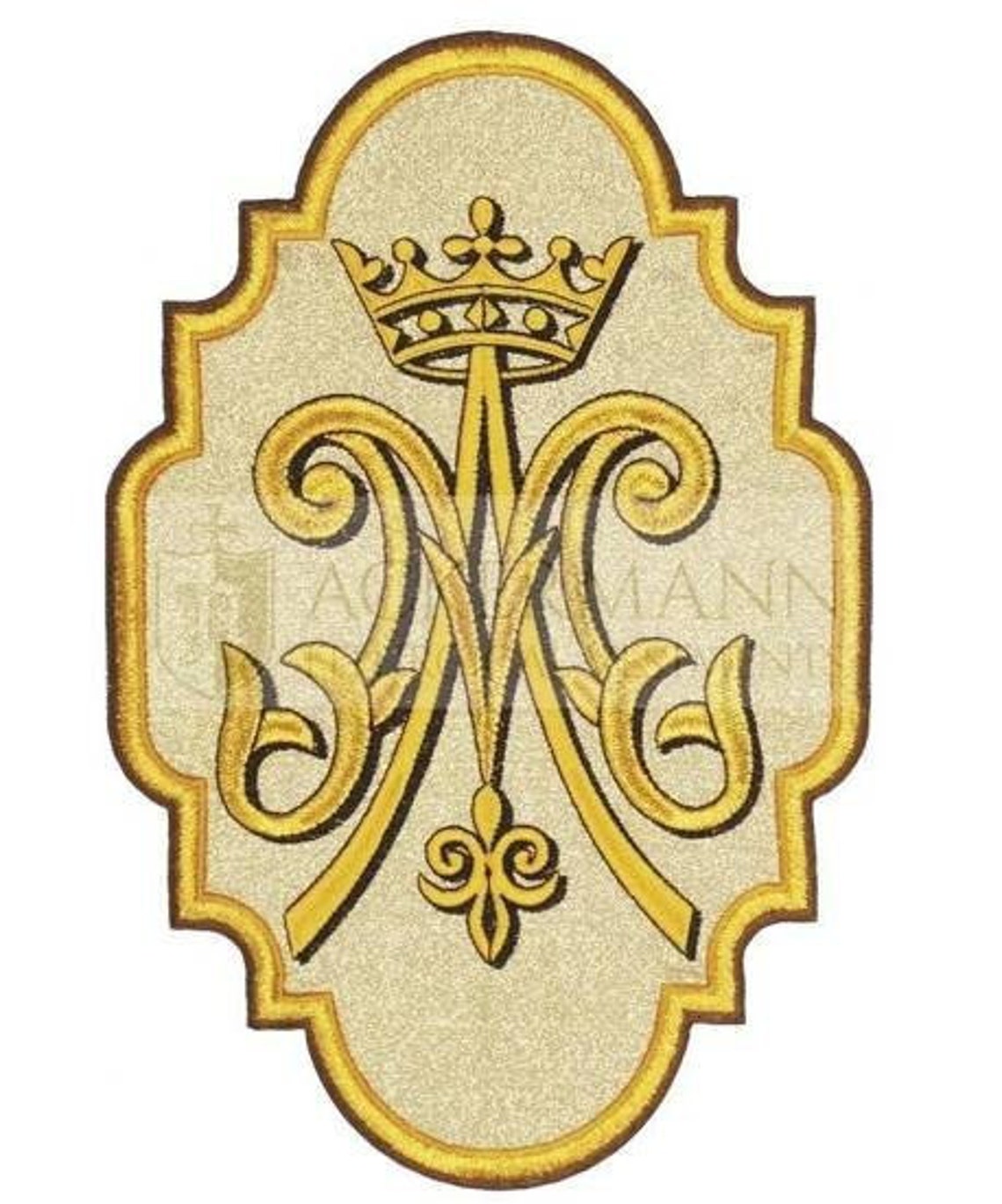 Marian Embroidered Applique - Etsy