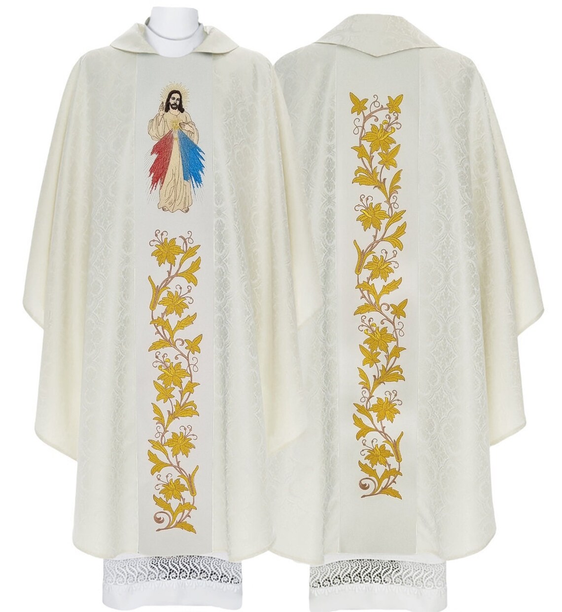 Gothic Chasuble Divine Mercy - Etsy