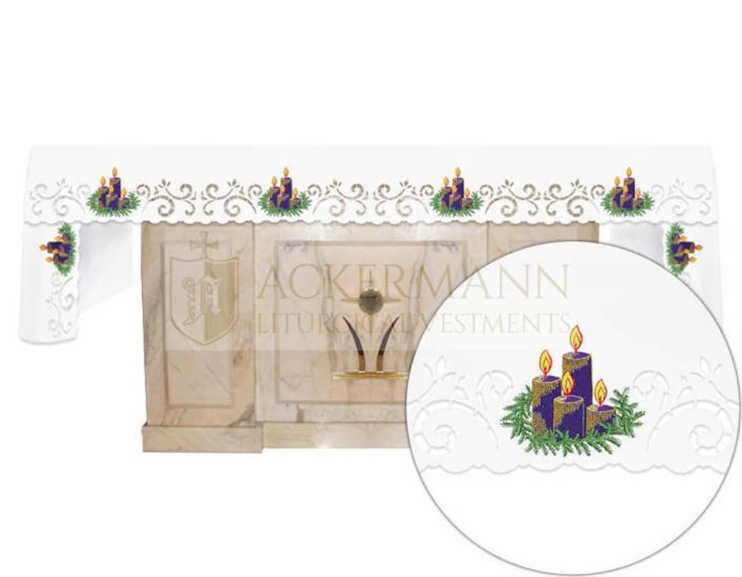 Church Altar Cloth Advent,accessories for Church Celebrations,catholic ...