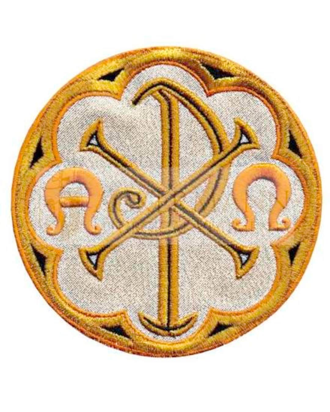 Emblem Embroidered Liturgical Applique PAX - Etsy