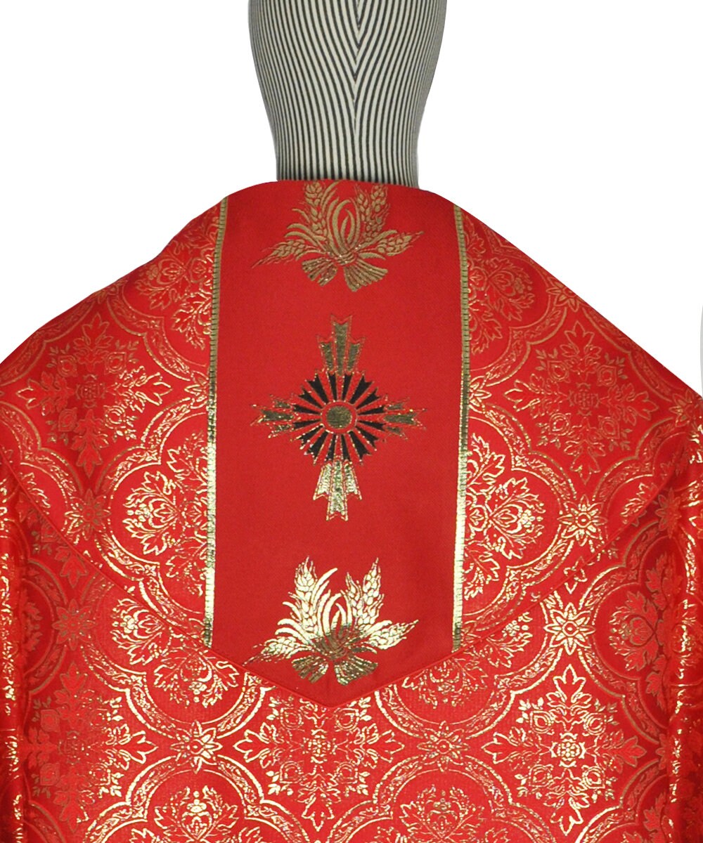 Red Gothic Cope - Etsy