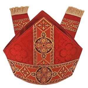 Bishop's Mitre Available in All Liturgical Colors - Etsy