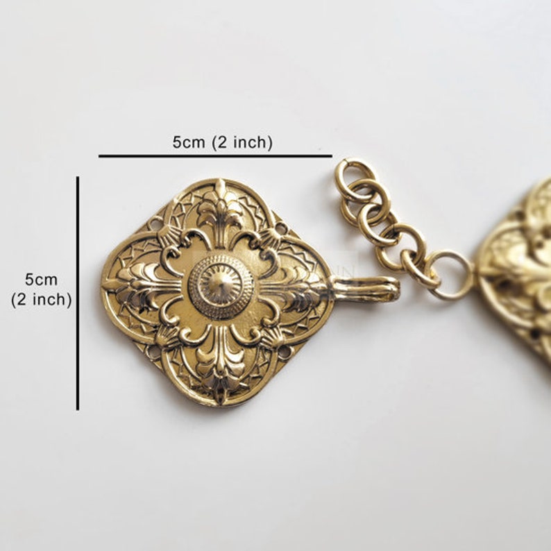 Cope Clasp Gold-plated Brass - Etsy