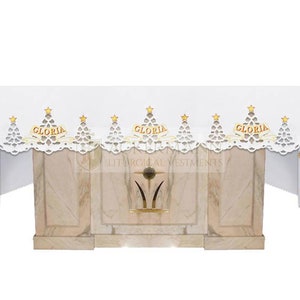 Christmas Altar Cloth Gloria - Etsy