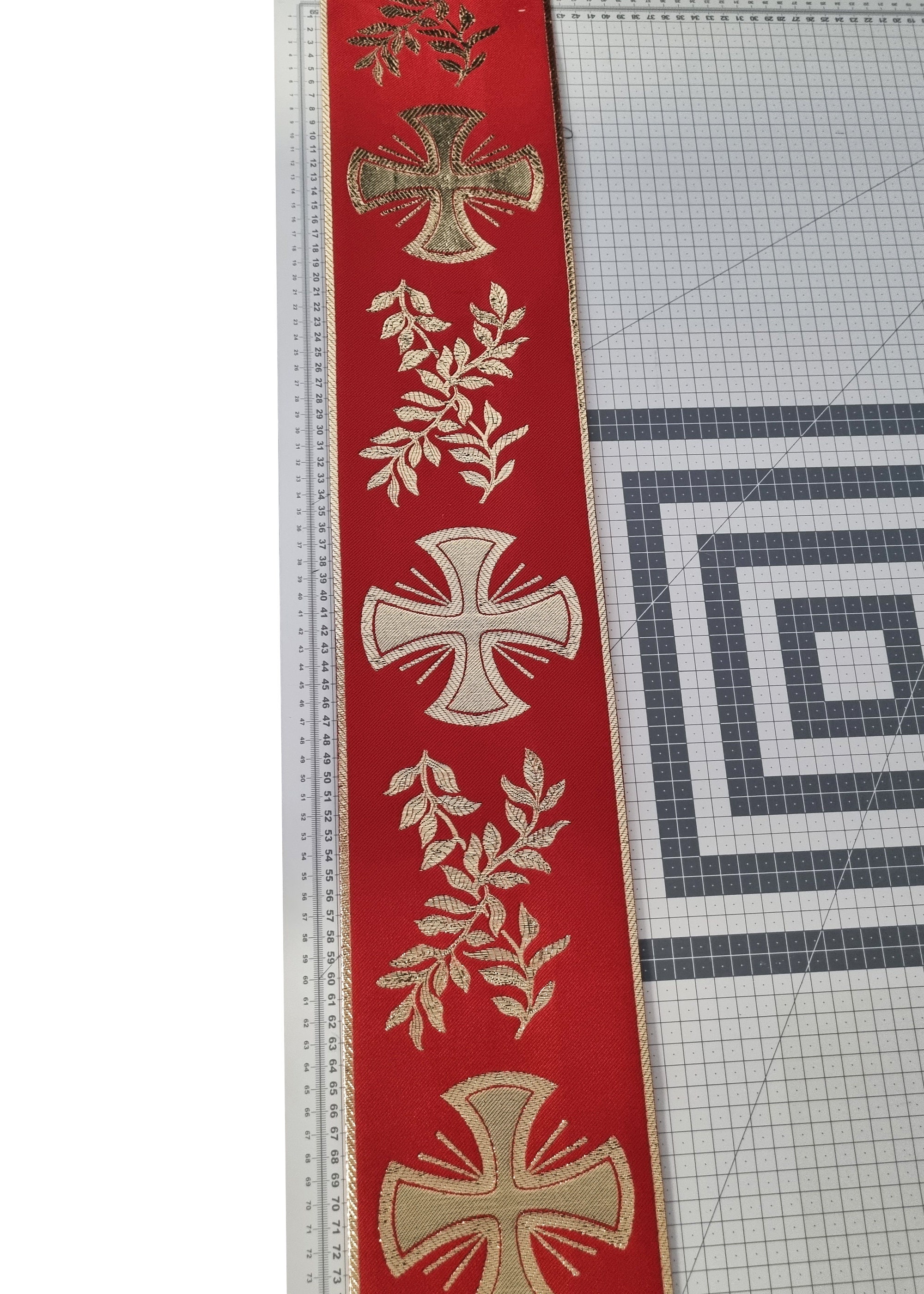 Orphrey for Liturgical Vestments 16cm Wide - 4 Colors - Etsy