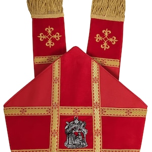 Red Bishop's Mitre - Etsy