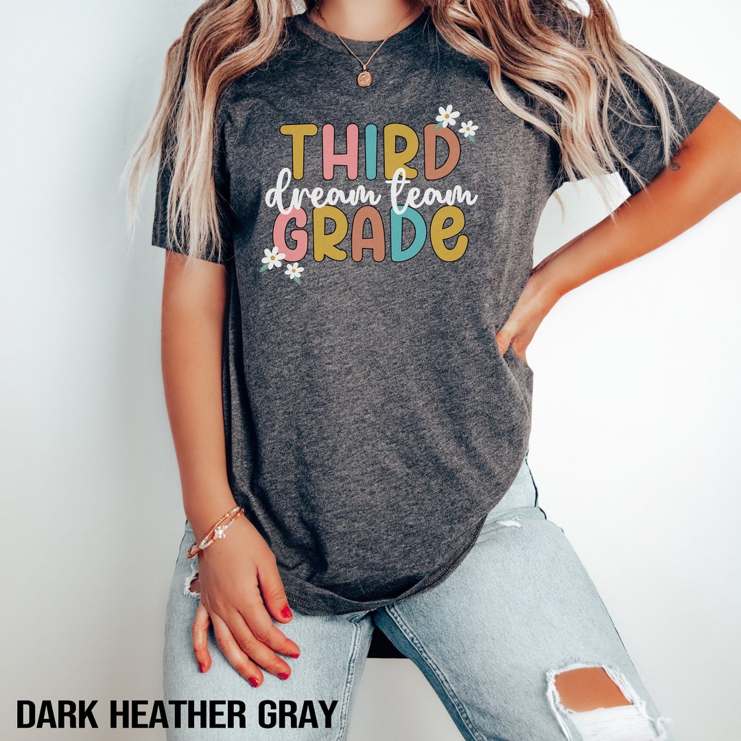 3rd Grade Teacher Shirt, Third Grade Teacher Gift, Back to School Tee ...