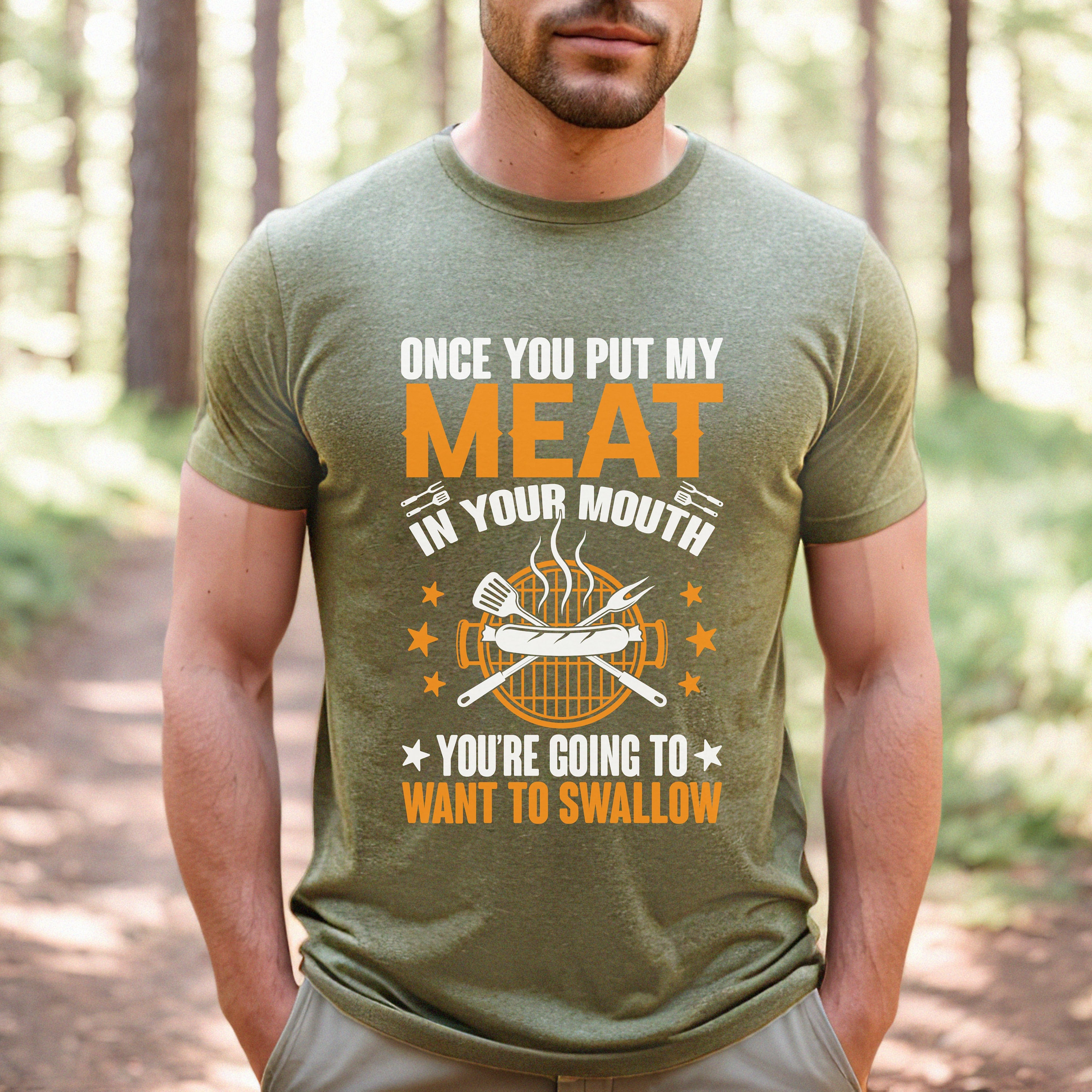 Meat Smoker Gift, BBQ Lover Shirt, Funny Chef Tshirt for Dad, Grilling ...