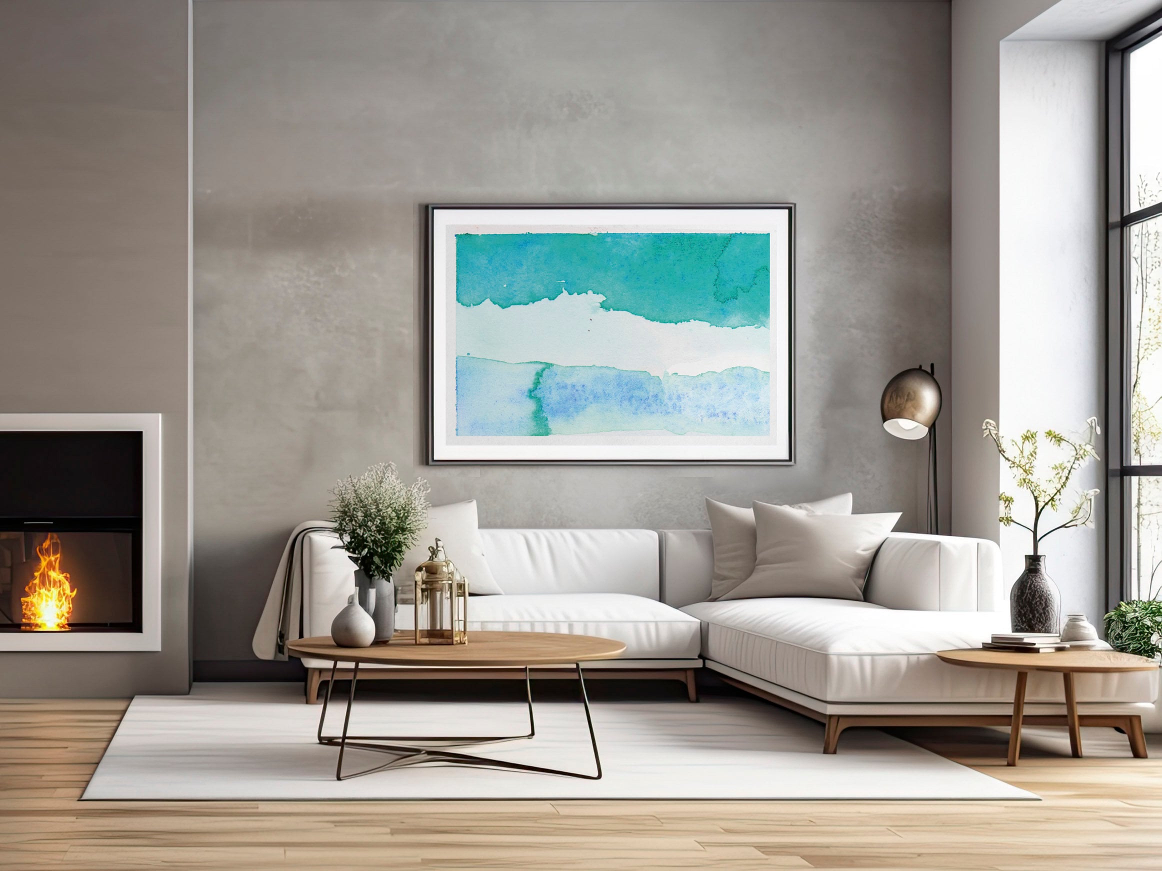 Calming Wall Art Peaceful Artwork Therapy Office Wall Art Therapist ...