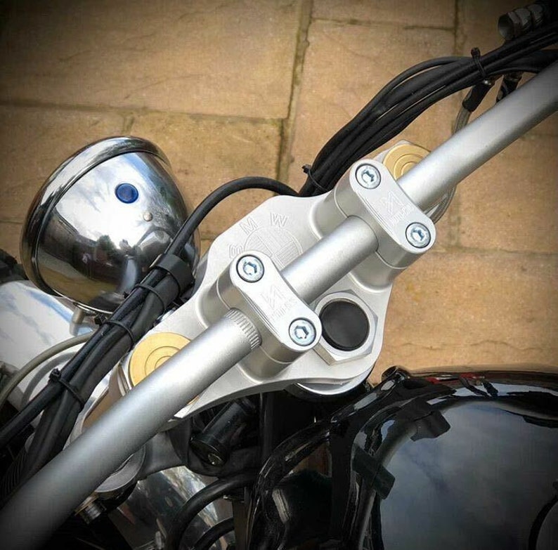 Bmw R80 R100 Cafe Racer Top Yoke Triple Tree Clamp Choose 38.5mm Forks ...