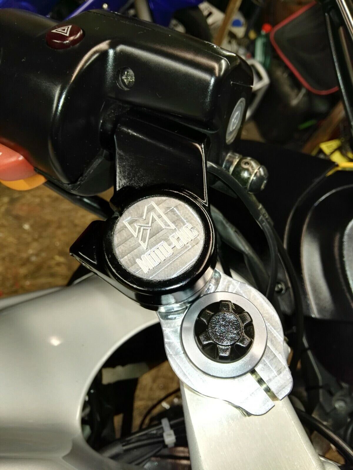 Bmw R1100s Billet Cnc Bar Riser Kit Conversion Bar Backs Manufactured ...