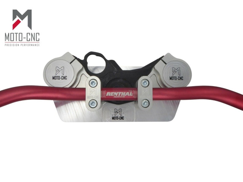 Custom Street Fighter Fat Bar Top Yoke Triple Clamp Conversion for 43mm ...