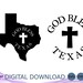 Texas Home SVG DXF EPS, Texas Shape, Texan, Farmhouse, Home Decor ...