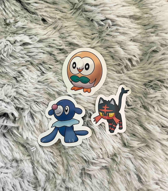 Pokemon Gen 7 Starters