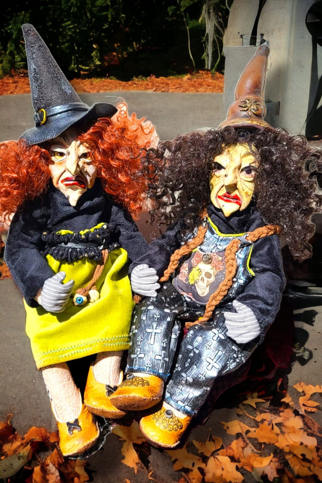 Witch Doll, Art Doll, Poseable Art, Sister Witches, Ball Jointed Doll ...