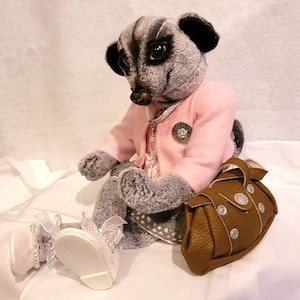 Meerkat Art Doll Meerkat Sculpture Meerkat Art African Art - Etsy