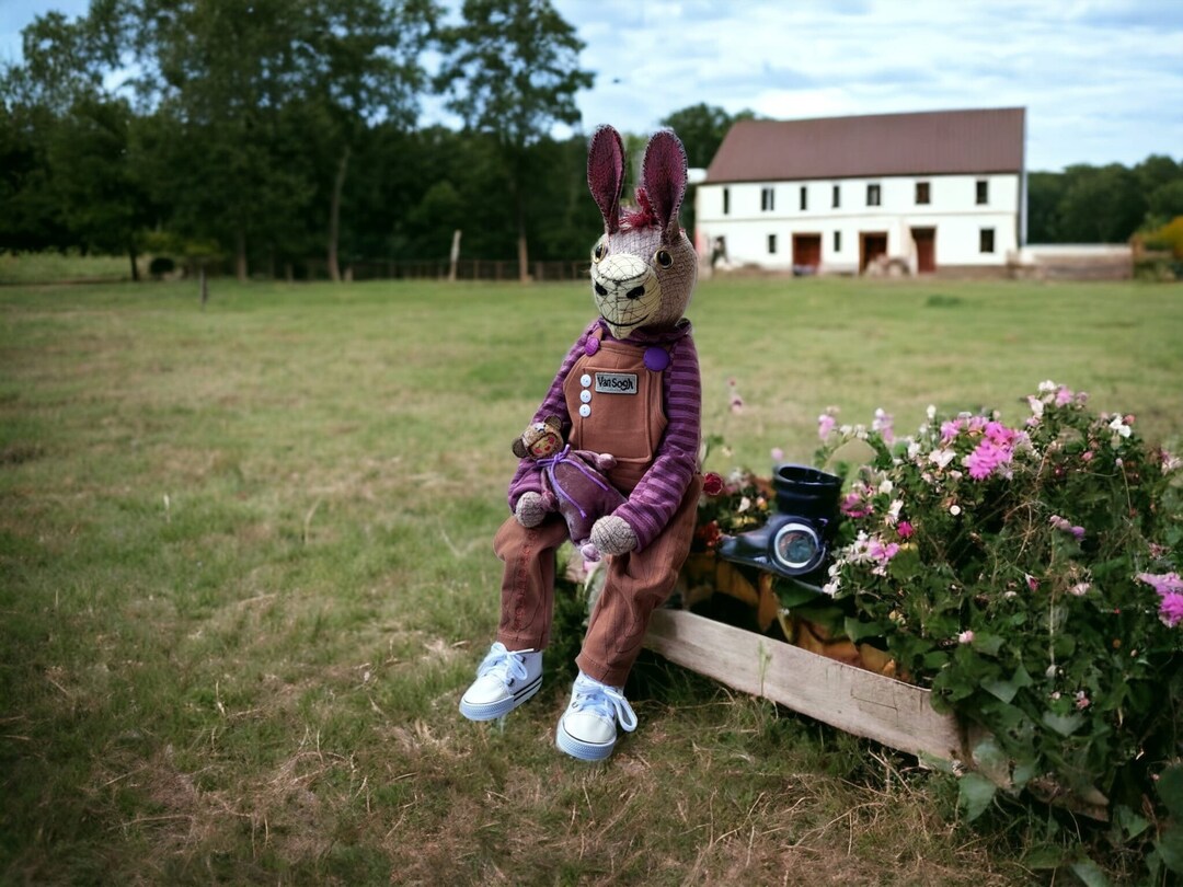 Donkey Sculpture, Art Doll, Farm Life, Donkey Art, Soft Sculpture ...